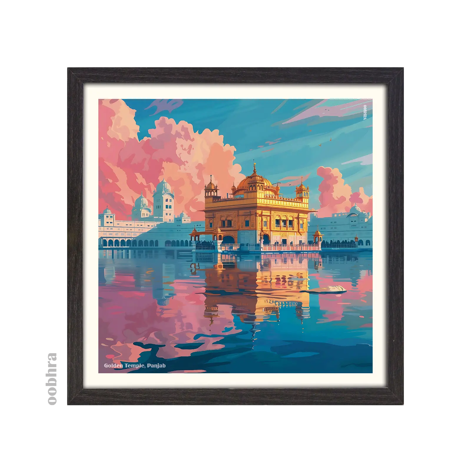 Golden Temple - Canvas – Oobhra India